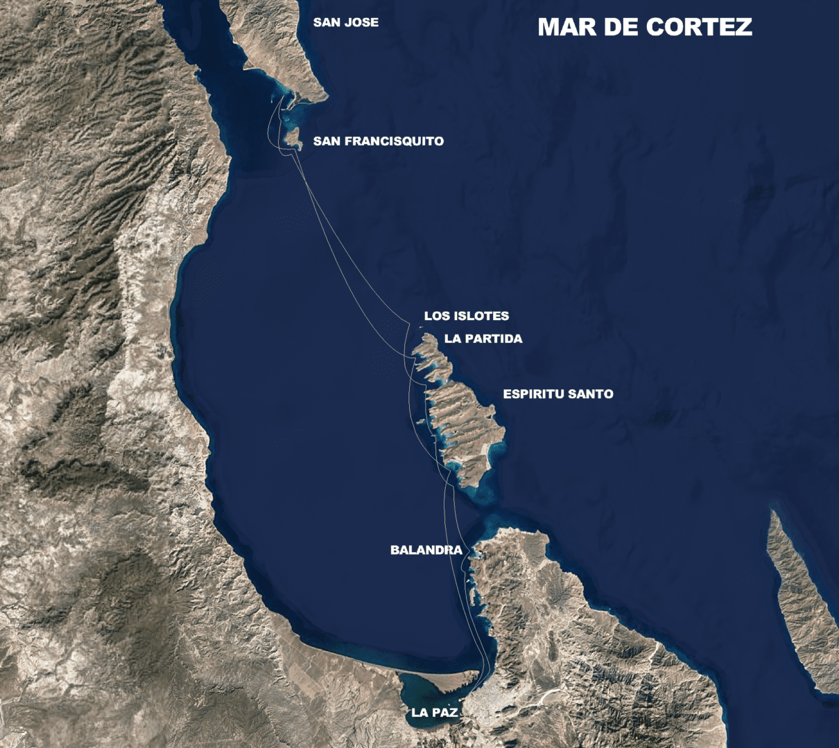 Itinerario de Yate en Mar de Cortés | Baja By Sea